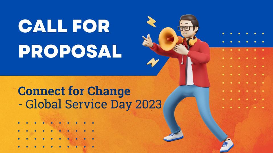 Global Service Day 2023 - Call for Proposal | HKUST Connect